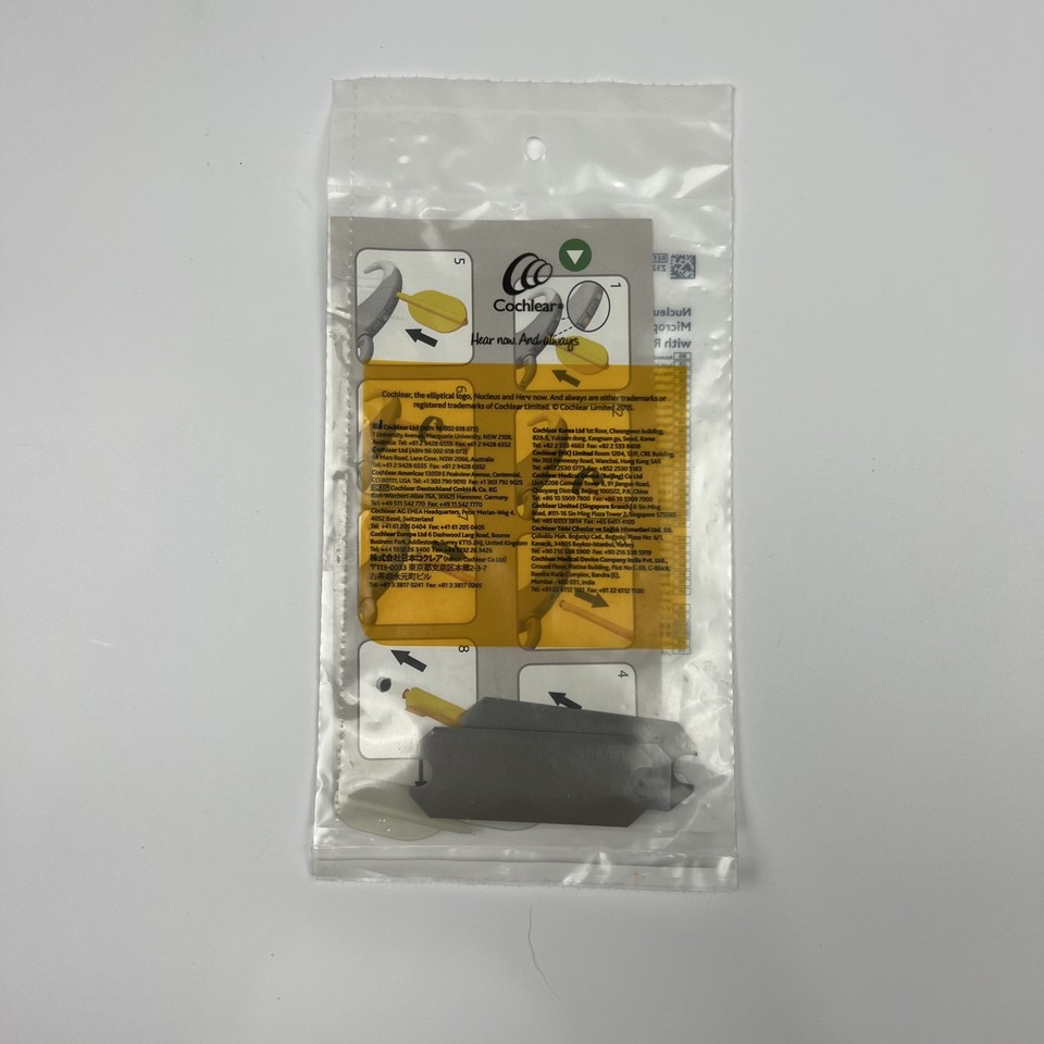 Cochlear Nucleus Microphone Protector Applicator W/ Removal Tool NEW ...