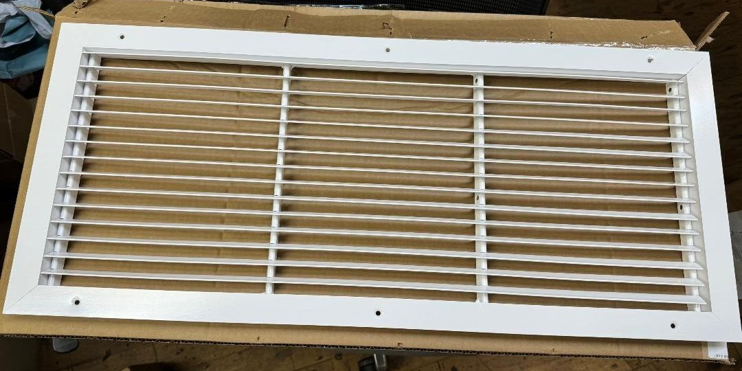 TITUS 350FL Aluminum Louvered Return Grille 30" X 12" New In Box | eBay