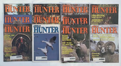 Vintage 11 Back Issues American Hunter Magazine 1982 & 1983 | eBay