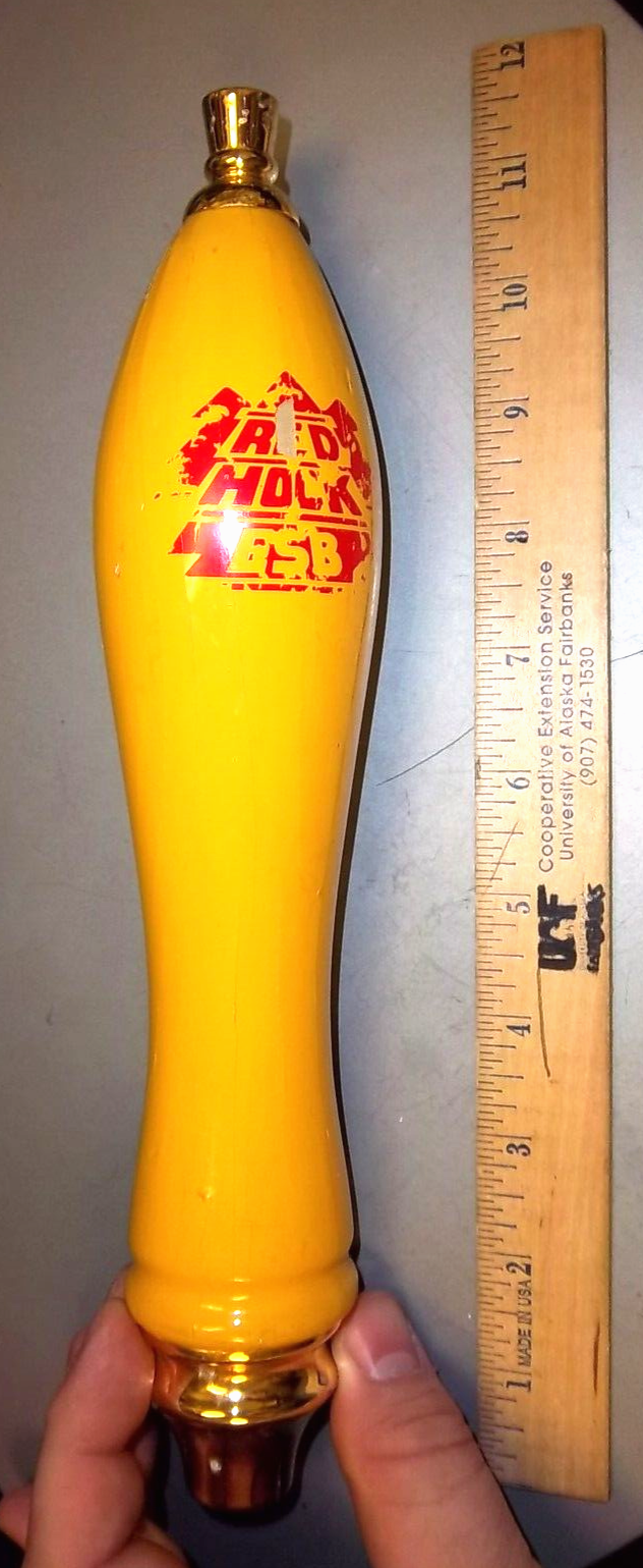 Old Red Hook ESB Beer Tap Handle, nice collectible! old with some paint ...