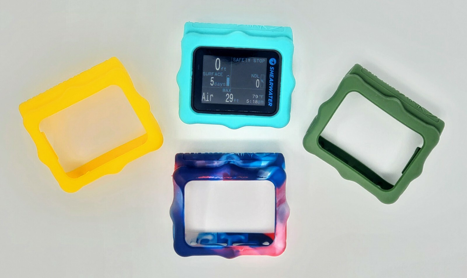 Tie-Dye Silicone Protective Sleeve Cover- Shearwater Perdix, Perdix AI ...