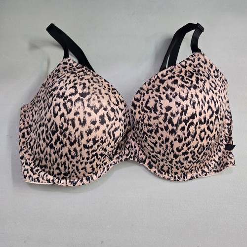 Victoria's Secret Women Bra 36DDD Beige Animal Lined Demi Underwire ...