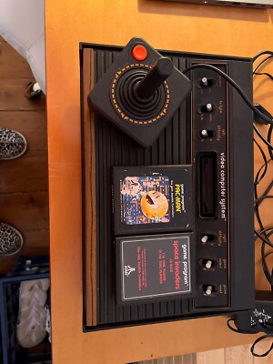 atari 2600 console, 2 controllers and 2 games | eBay