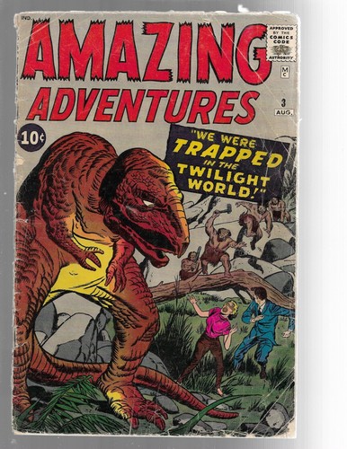 Amazing Adventures 3 1961 Marvel Comics G+ Doctor Droom Steve Ditko ...