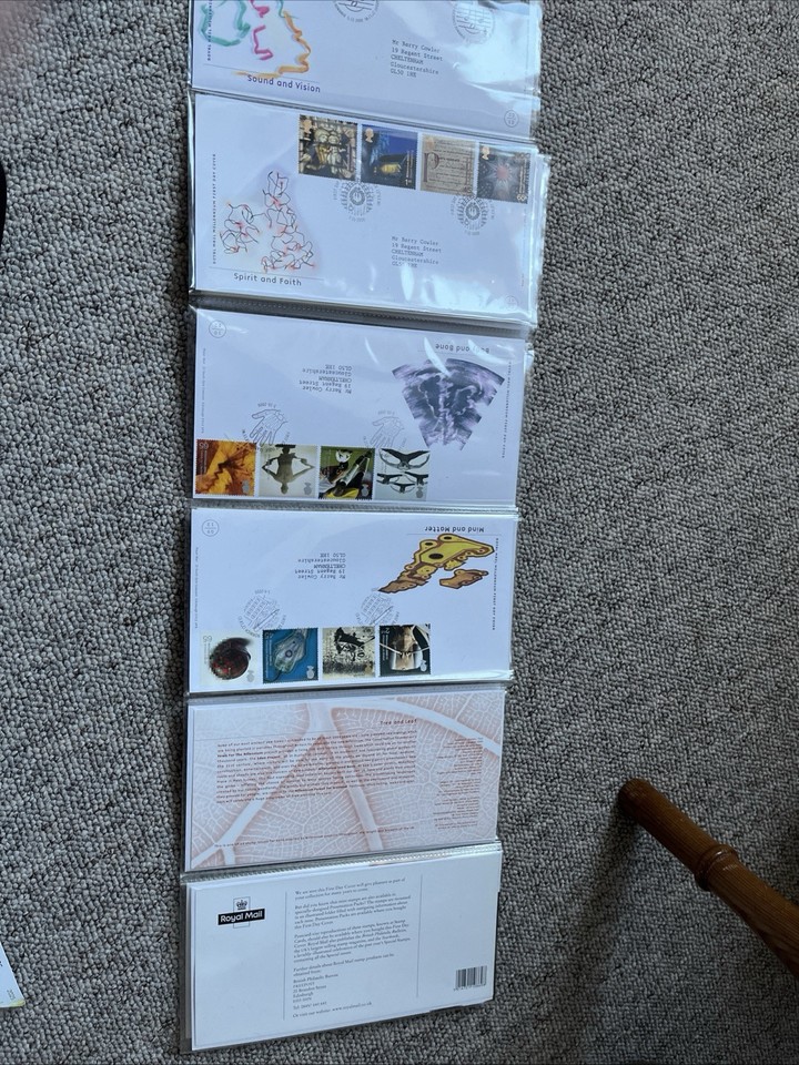 Royal Mail Millennium Presentation Packs 1999/2000 In One Commemorative ...