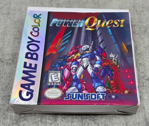 Power Quest (Nintendo Game Boy Color, GBC) CIB Complete in Box Sunsoft ...
