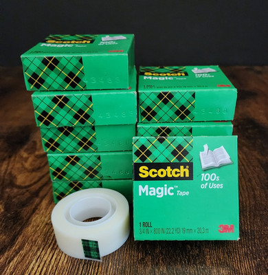 3M Scotch Magic Tape 800 10 Pack | eBay