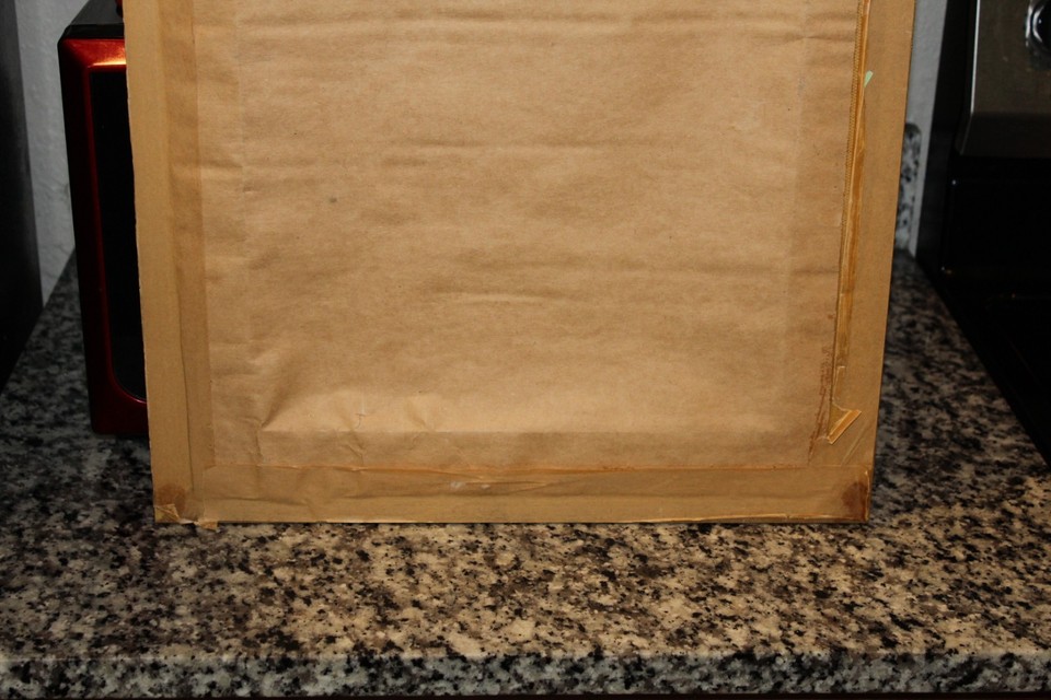 Oil Painting George Botich Pyramid of Books Artwork Golden Framed 17x21 ...