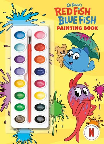 Dr. Seuss's Red Fish, Blue Fish Painting Book (Paperback) 9780593905432 ...