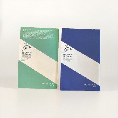 Riverside Editions 2 Books of Selected Writings of 2 Classic Authors | eBay