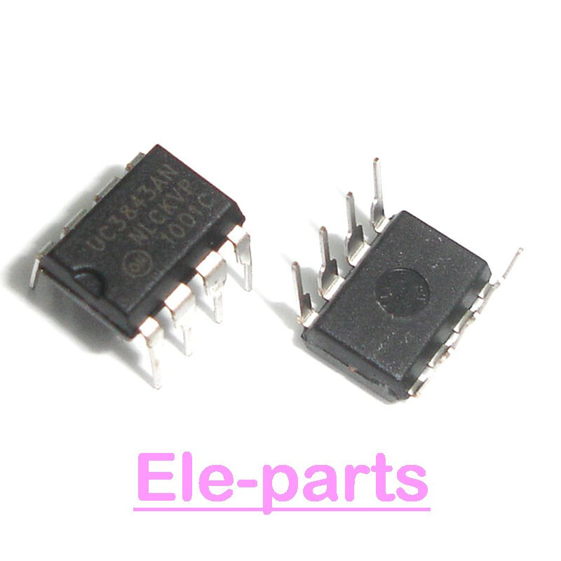 50 PCS UC3843AN DIP-8 UC3843 3843 High Performance Current Mode ...