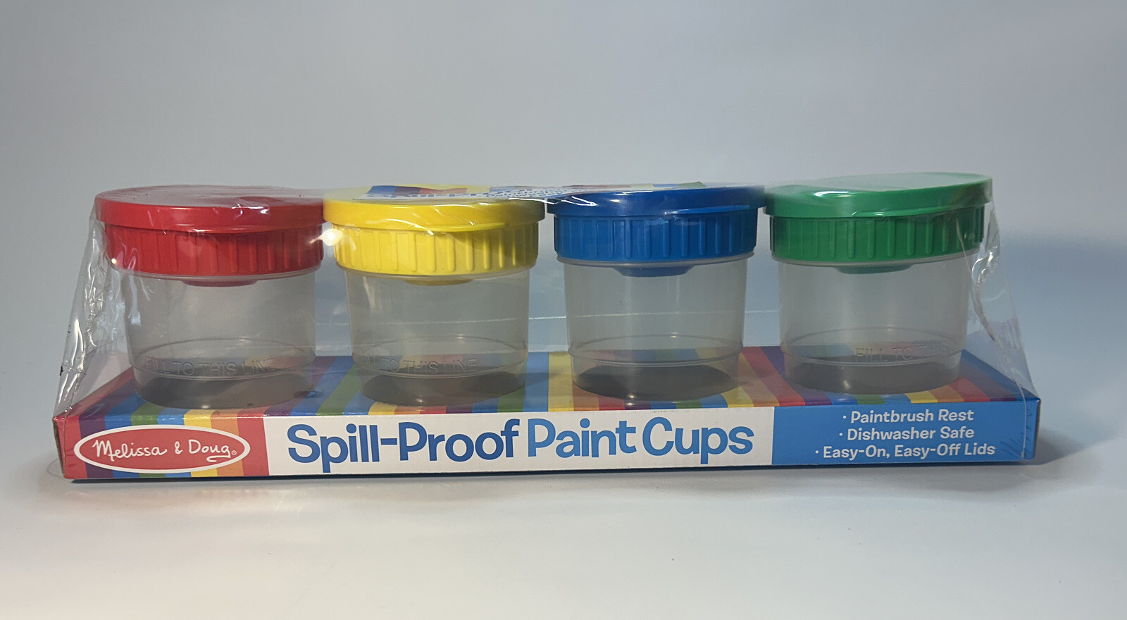 Melissa & Doug Spill-Proof Paint Cups - 4-Pack NEW FACTORY SEALED | eBay