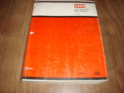Case 2670 Tractor Parts Catalog Rac C1263 | eBay