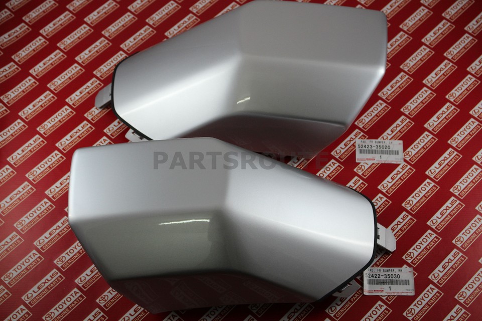2007-2014 Toyota FJ Cruiser Front & Rear Corner Bumper End Cap Pad Set ...