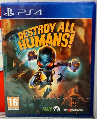 DESTROY ALL HUMANS! (A CACCIA DI UMANI) PS4 PLAYSTATION 4 EU CON ...