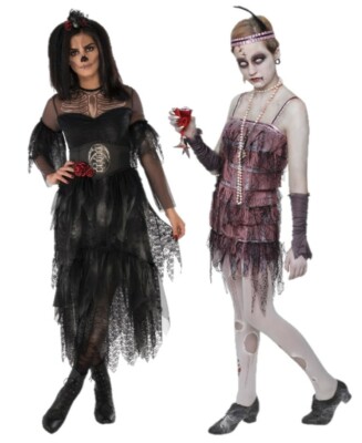 Lady Ghoul Lady Gravestone Deluxe Ladies Halloween Costume | eBay Australia