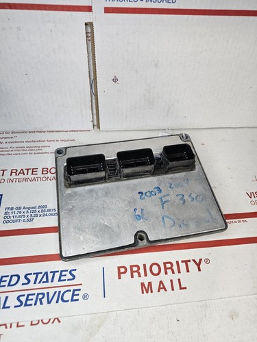 2003 FORD F250 F250 SD 6.0L DIESEL 3C3A-12A650-BDM ECU ECM PCM ENGINE ...