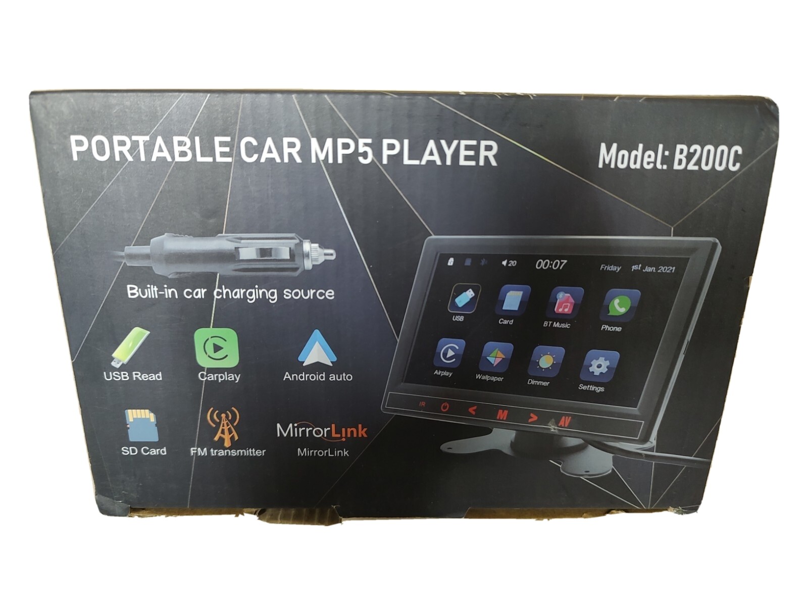 Portable Car Mp5 Player Model B200C | eBay