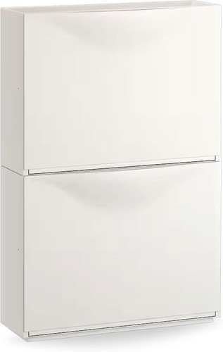 IKEA Trones Shoe Storage Stackable Cabinet Drawer Cupboard, White ...