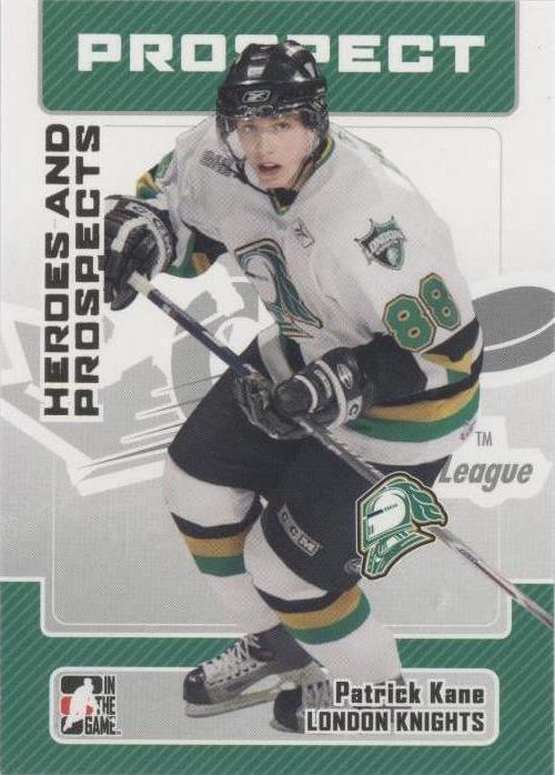 2006-07 In the Game Heroes and Prospects - Patrick Kane #175 (RC) for ...