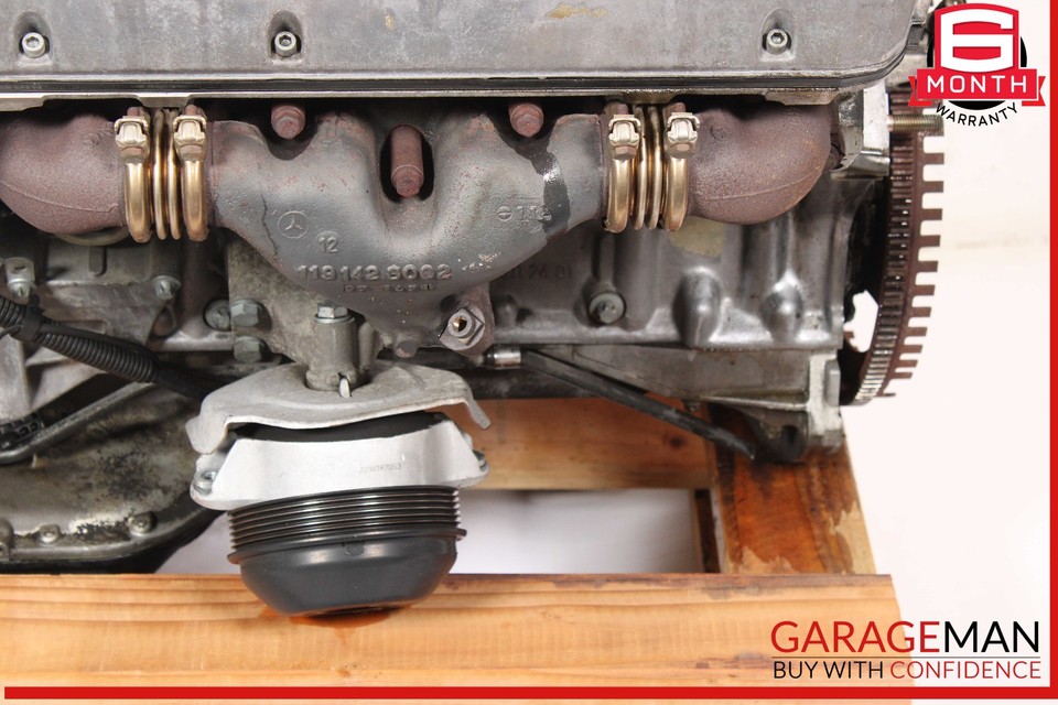 98-06 Mercedes R129 SL500 CLK500 5.0L V8 M113 Engine Motor Block Assy ...