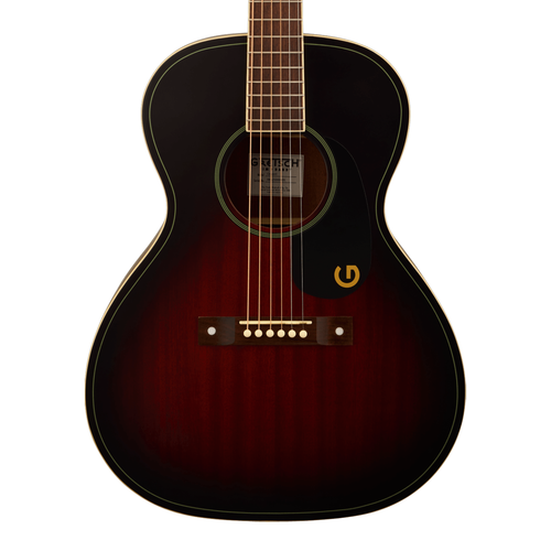 Used Gretsch Jim Dandy Concert Acoustic Guitar - Deep Cherry Burst | eBay