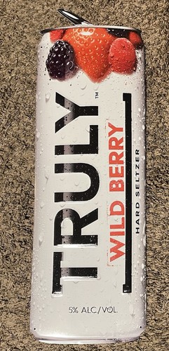 Truly Wild Berry Hard Seltzer Tin Sign- Authentic- Die-cut 24-3/4”x8-1/ ...
