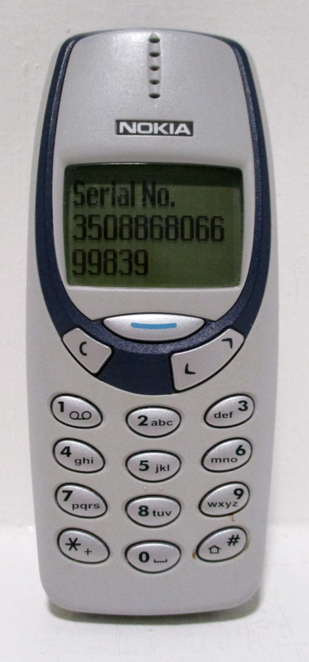 Nokia 3330 Vintage Mobile Phone - (Unlocked) Light Grey. Working. | eBay UK