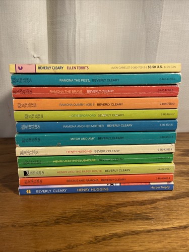 Vintage Beverly Cleary Chapter Books Lot of 12 Ramona Henry Ellen | eBay