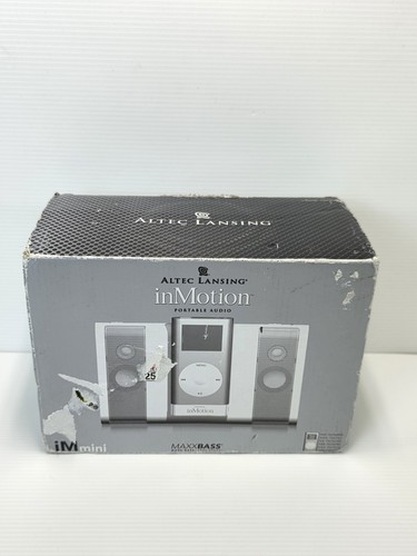 Altec Lansing inMotion im Mini iPod Portable Stereo Speakers/used ...