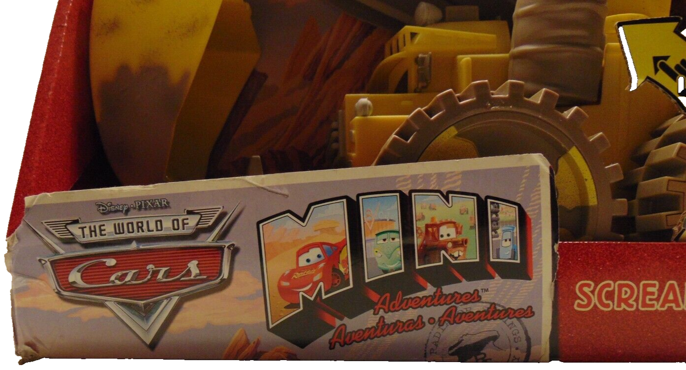 NEW RARE DISNEY PIXAR CARS SCREAMIN' BANSHEE JUNKYARD EXCAVATOR LIGHTS ...