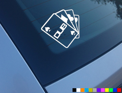 ACE OF DUB CAR STICKERS FUNNY BUMPER DECALS WINDOW VINYL | eBay UK