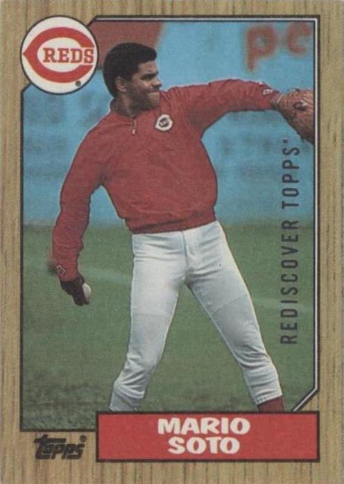 2017 Topps - Rediscover Topps Buybacks Mario Soto #1987-517 Silver for ...
