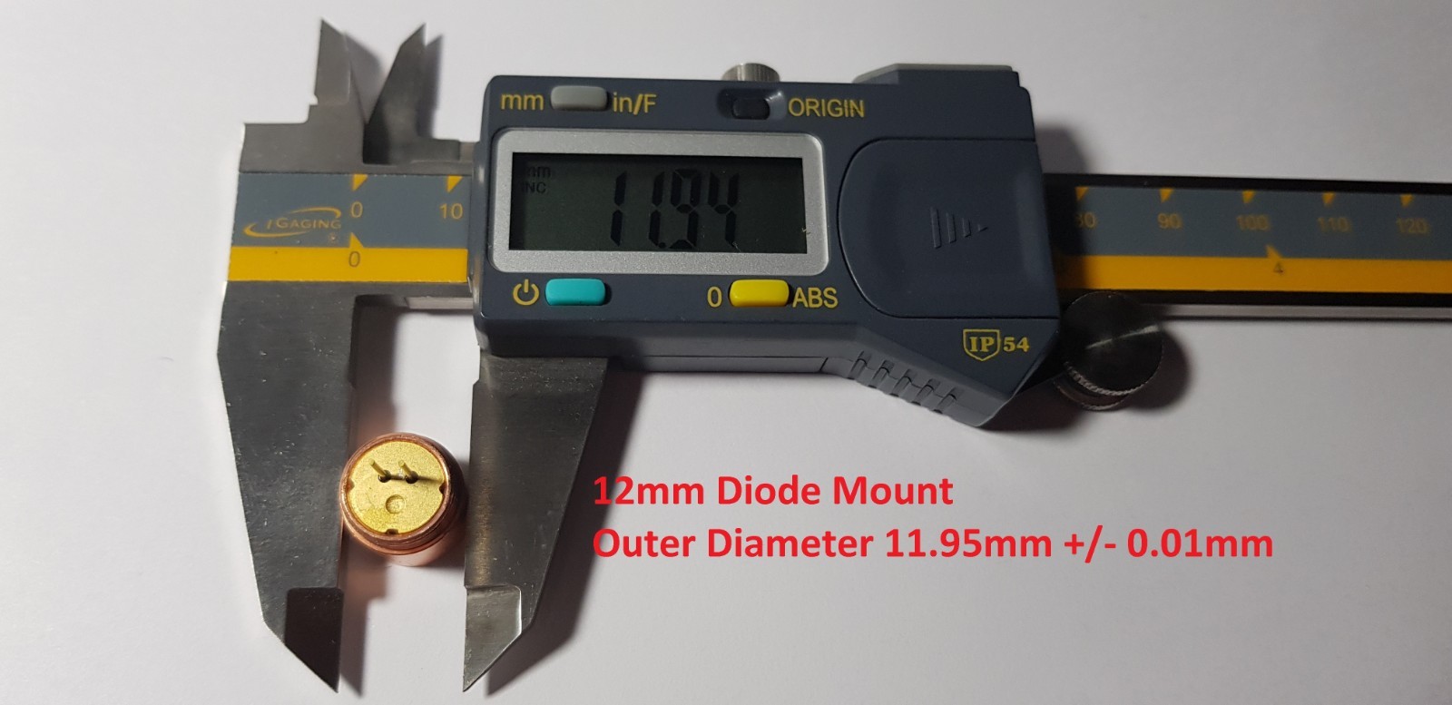 Sharp 488nm GH04850B2G 55mW 12mm Copper Laser Module W/Leads and Lens Options | eBay