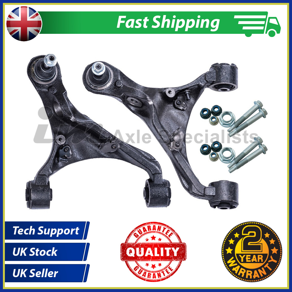 Fits Range Rover Sport 05-13 Front Left Right Upper Suspension Wishbone ...