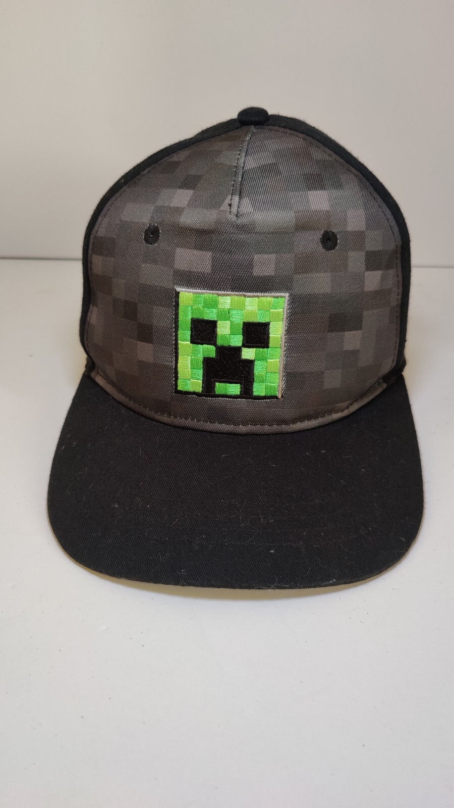 Minecraft Baseball Hat - Video Game Ball Cap Black Sn… - Gem