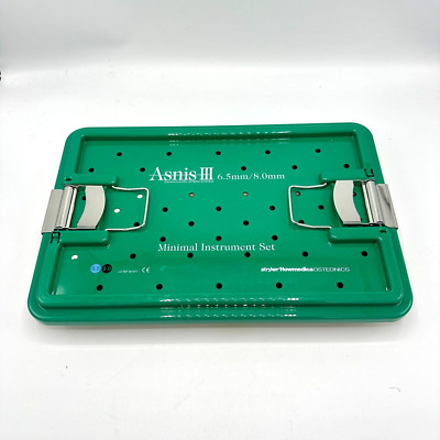 STRYKER ASNIS III 6.5MM / 8.0 MM minimal instrument set howmedia ...