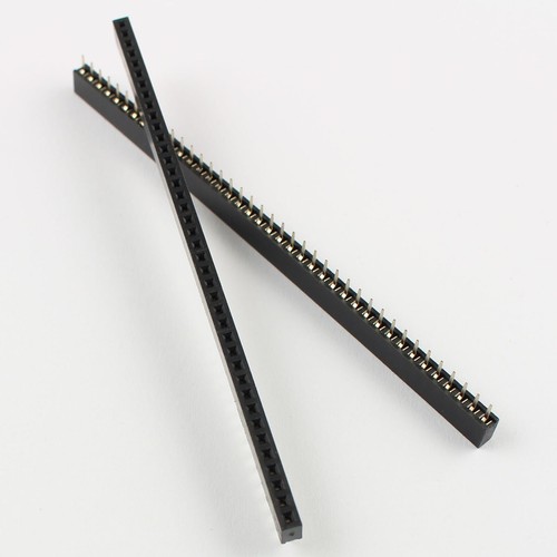 5Pcs Gold Plated 2mm 2.0mm Pitch 1x40 Pin 40 Pin Single Row Female ...