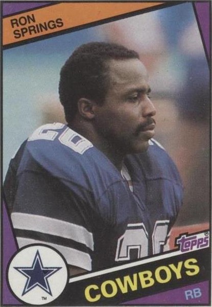 1984 Topps - #245 Ron Springs for sale online | eBay
