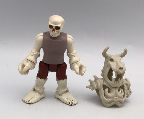 Fisher Price Imaginext Vintage SKELETON BONES Purple & Red w/Helmet ...