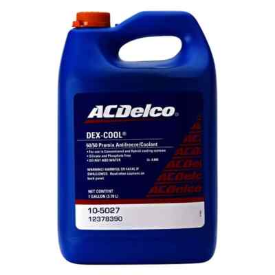 105027 AC Delco Coolant/Antifreeze for Chevy Chevrolet Tahoe Bolt EV ...