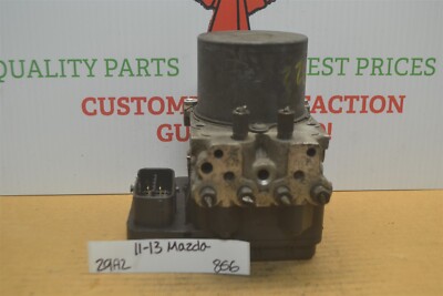 2011-2013 Mazda 6 ABS Anti-Lock Brake Pump Control GEG1437A0 Module 866 ...