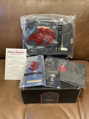 Dragonsteel Cosmere Sealed Year of Sanderson Swag Box Kickstarter ...