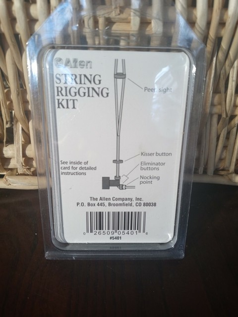 Allen Archery Bow String Rigging Set Rig Bowstring Kit Noc/peep 5401A ...