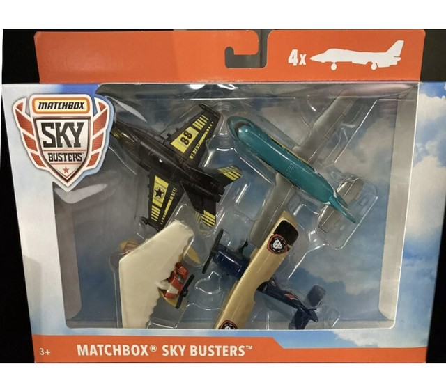 Matchbox Sky Busters 2001 Set of 4 Boeing 777 Nighthawk Tornado Search ...