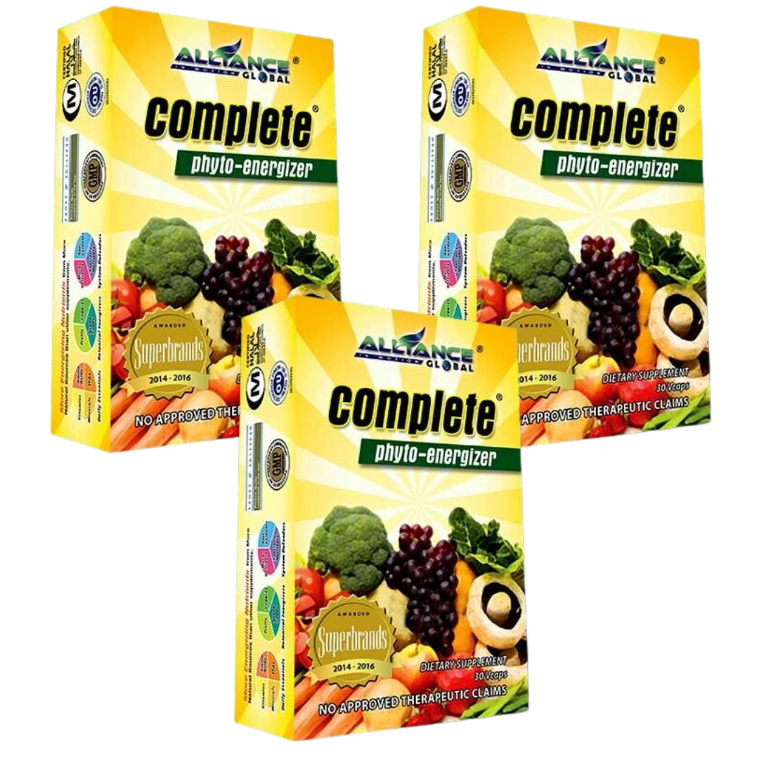 90 Capsules Alliance Global Complete Phyto Energizer - Supplement 3 ...