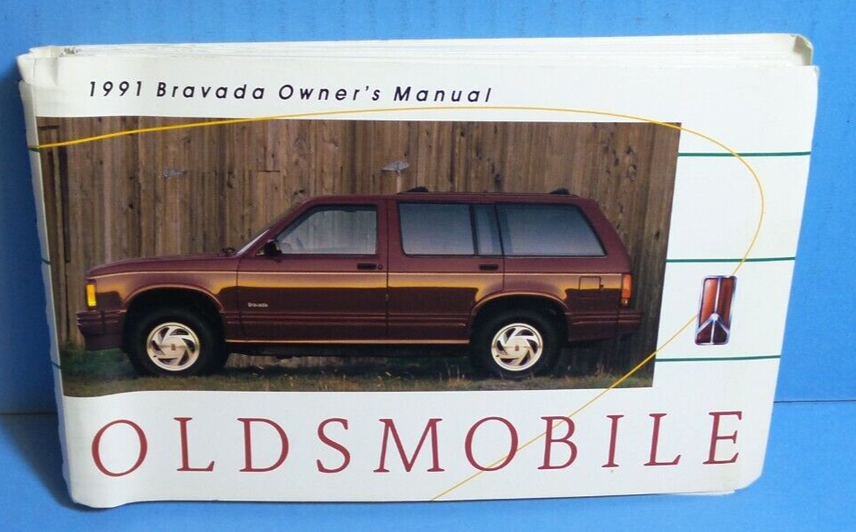91 1991 Oldsmobile Bravada owners manual | eBay