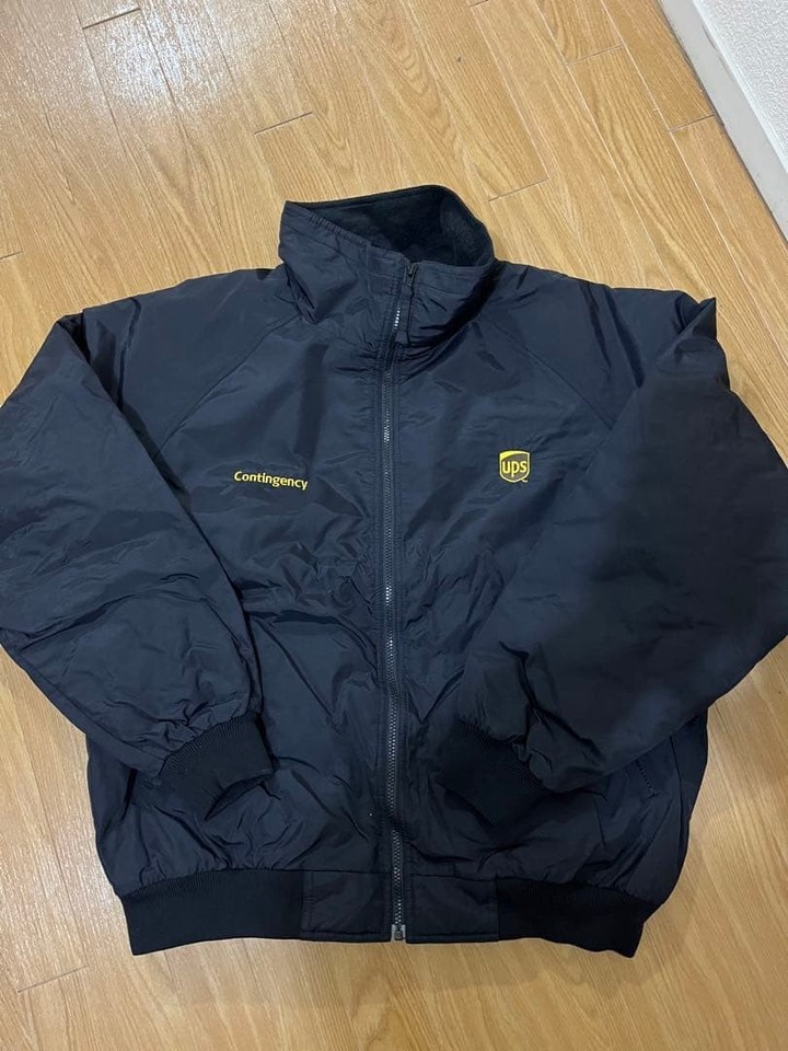 Not for sale Staff uniform UPS nylon fleece jacket | eBay