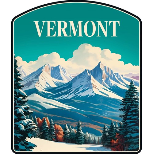 Vermont Design A Souvenir Vinyl Decal Sticker | eBay