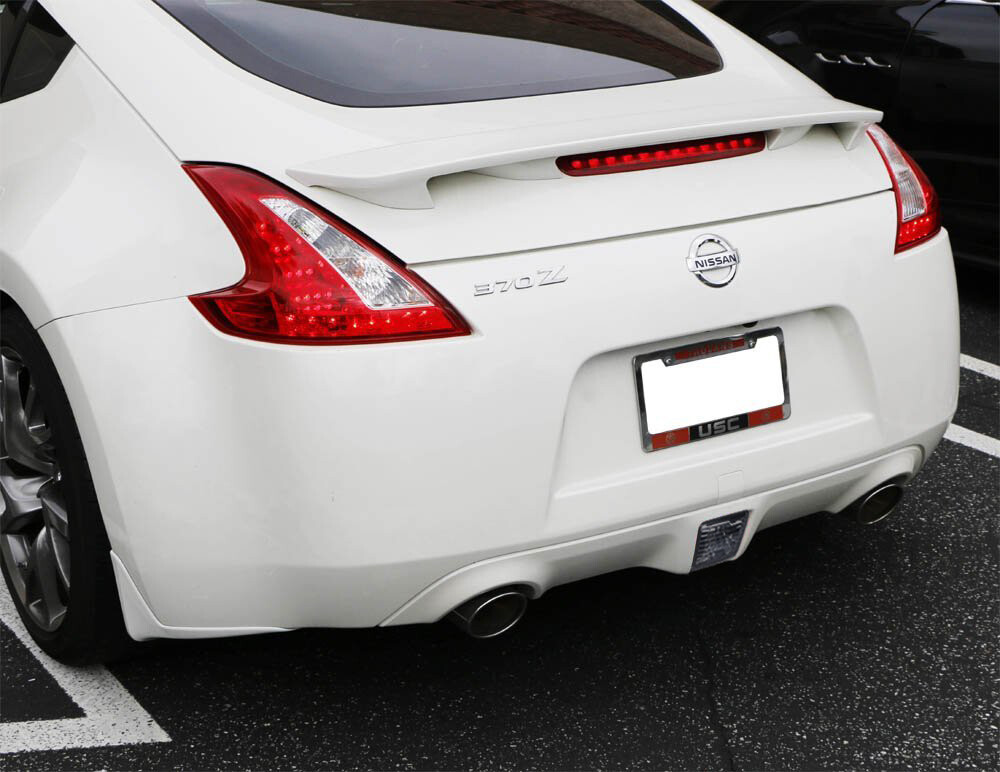 For 09-21 Nissan 370Z Z34 JDM Crystal Smoke Lens Rear Fog Light Tail ...